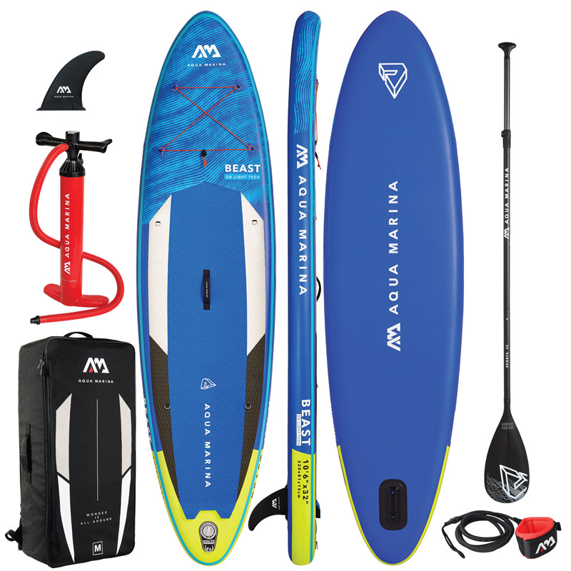 Aqua Marina BEAST Inflatable SUP 10'6" with paddle | Beachbum SA
