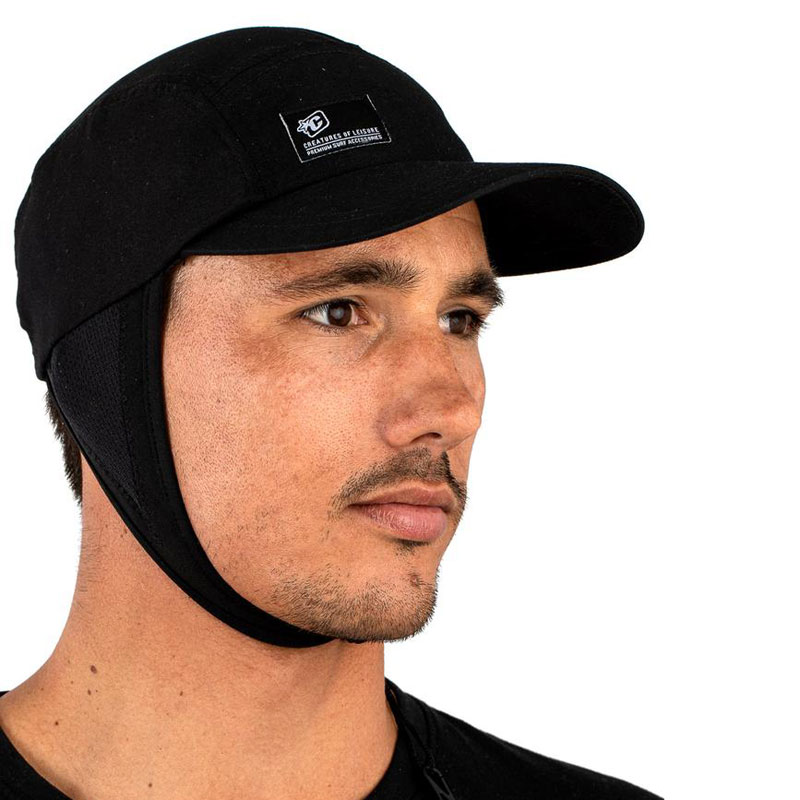 Creatures Surf Cap in Black or light Grey - Beachbum South Africa