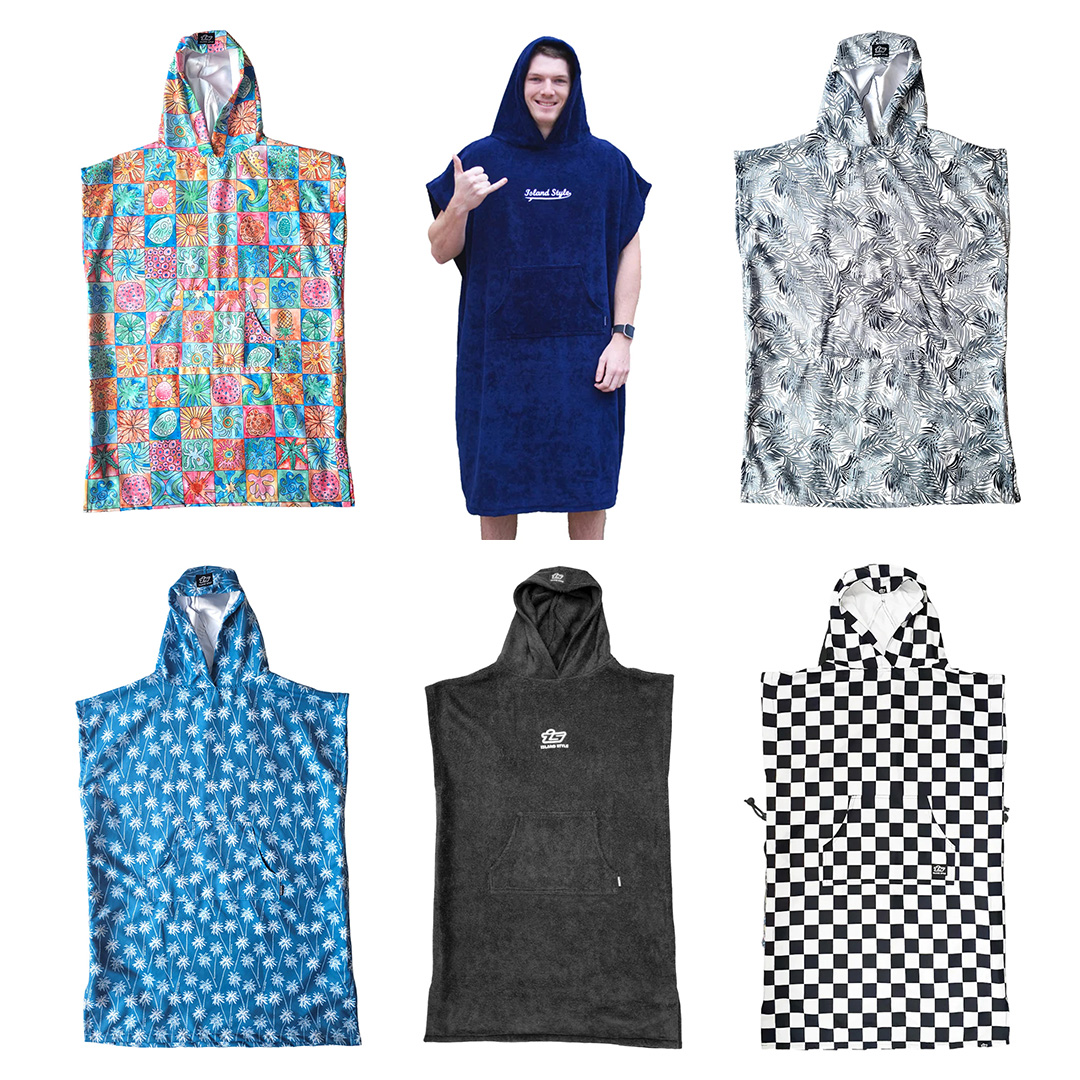 Hooded Poncho Changing Towels by Island Style - Beachbum SA