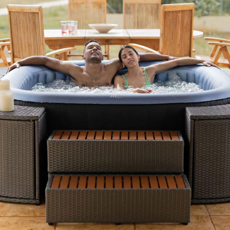 MSpa TEKAPO Large Square Inflatable Jacuzzi - Beachbum SA